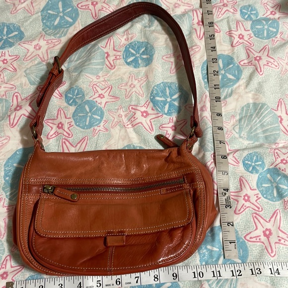 Fossil | Bags | 3 For 5 Fossil Cognac Tan Leather Hobo Purse | Poshmark